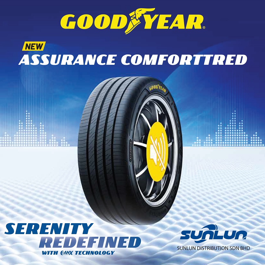 Goodyear Assurance ComfortTred|Passenger Tyre|SUNLUN Sarawak